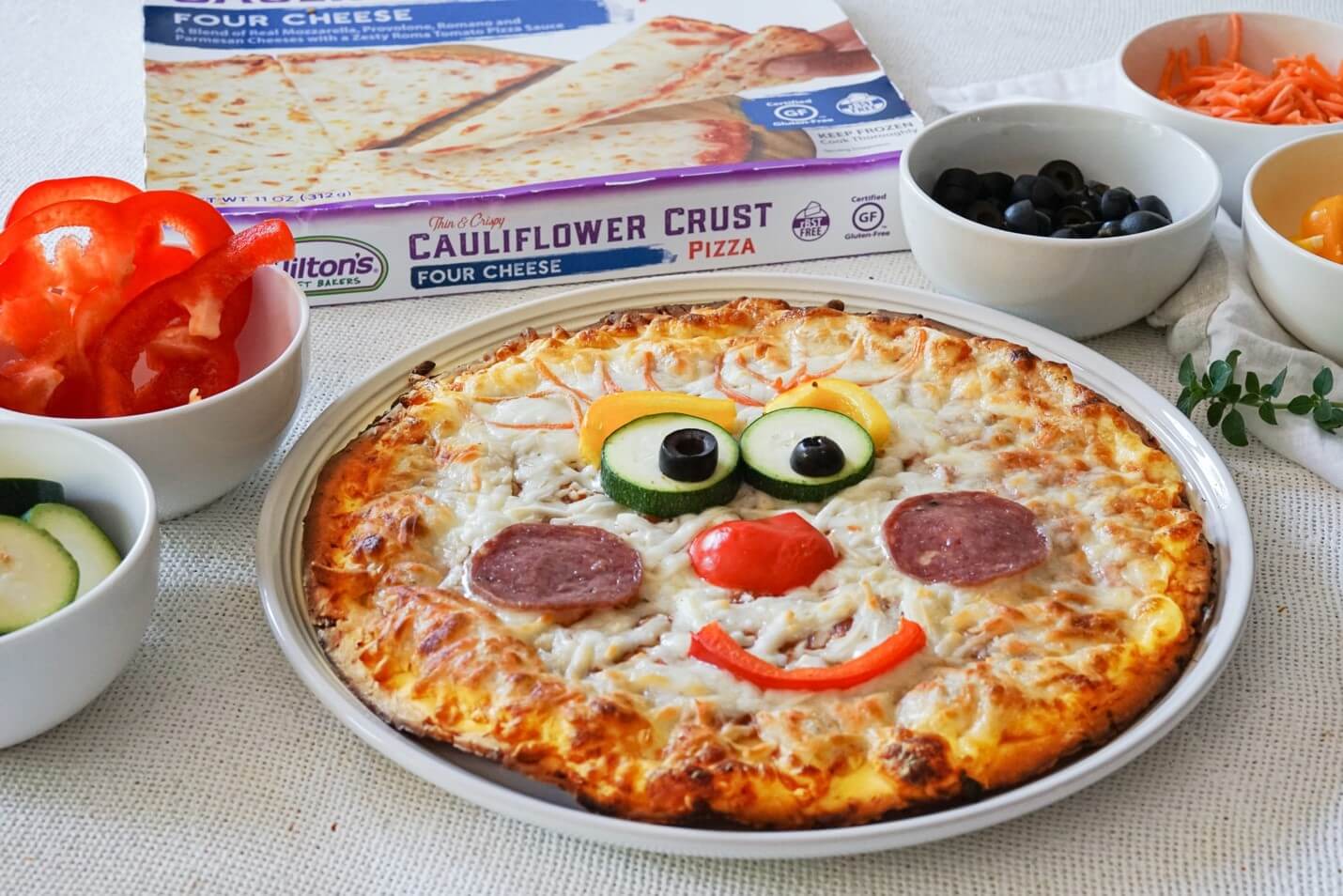 Make Your Own Pizza Buddies With Milton's Pizzas | Eat Milton's