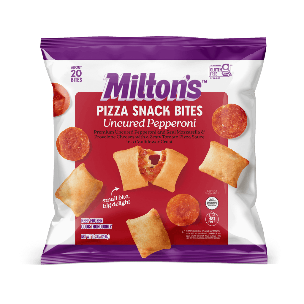 Uncured Pepperoni Pizza Snack Bites | Eat Milton's