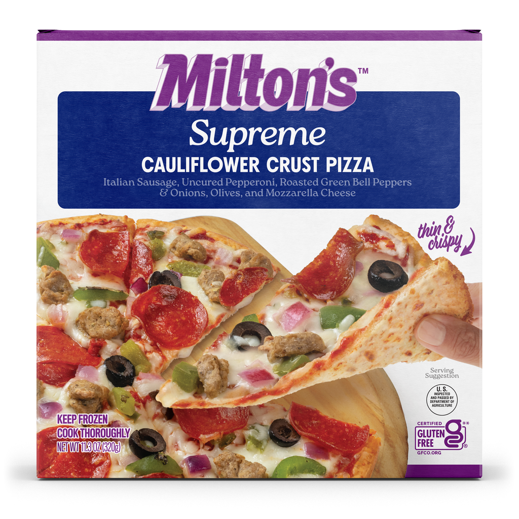 Supreme Cauliflower Crust Pizza | Eat Milton's