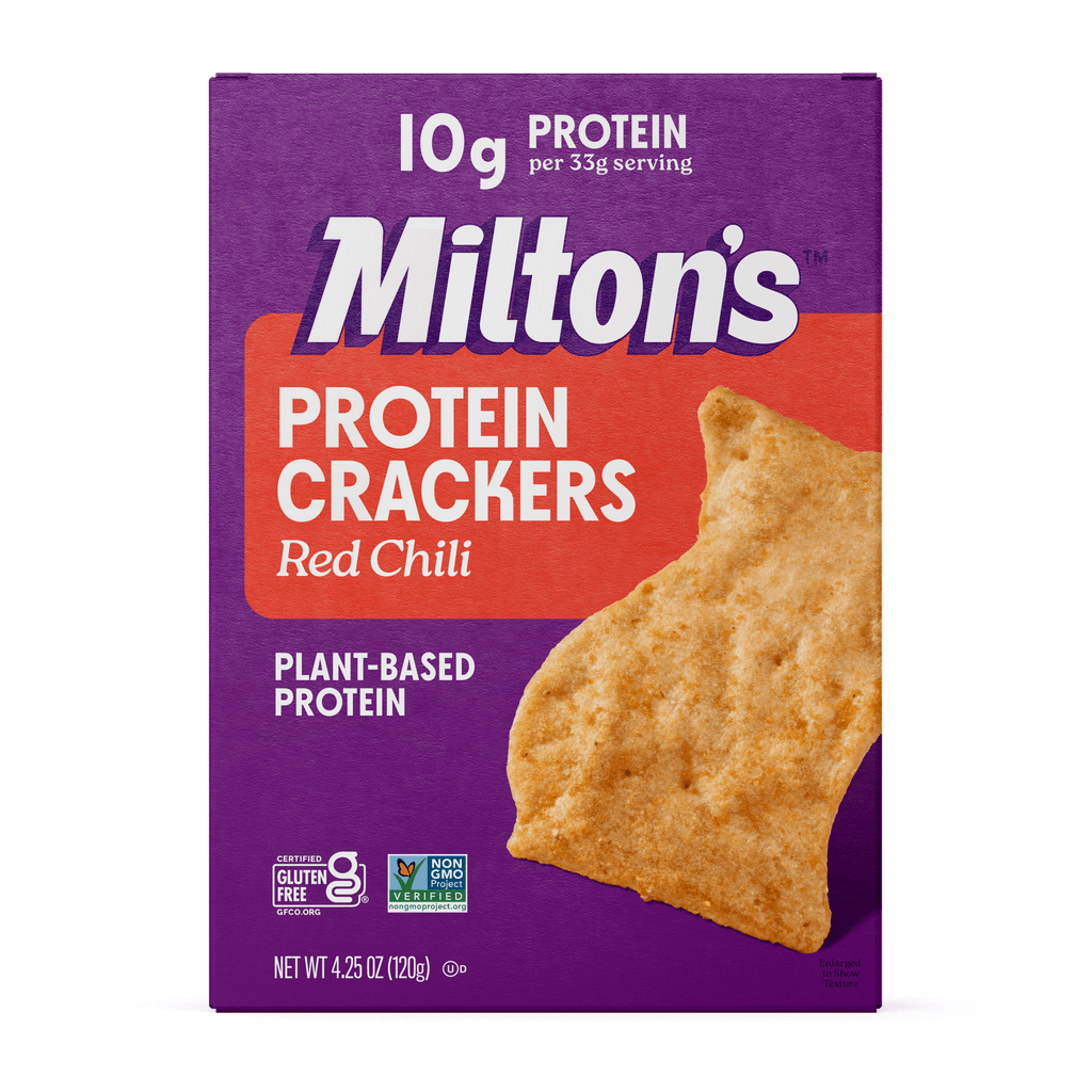 Red Chili Protein Crackers | Eat Milton's