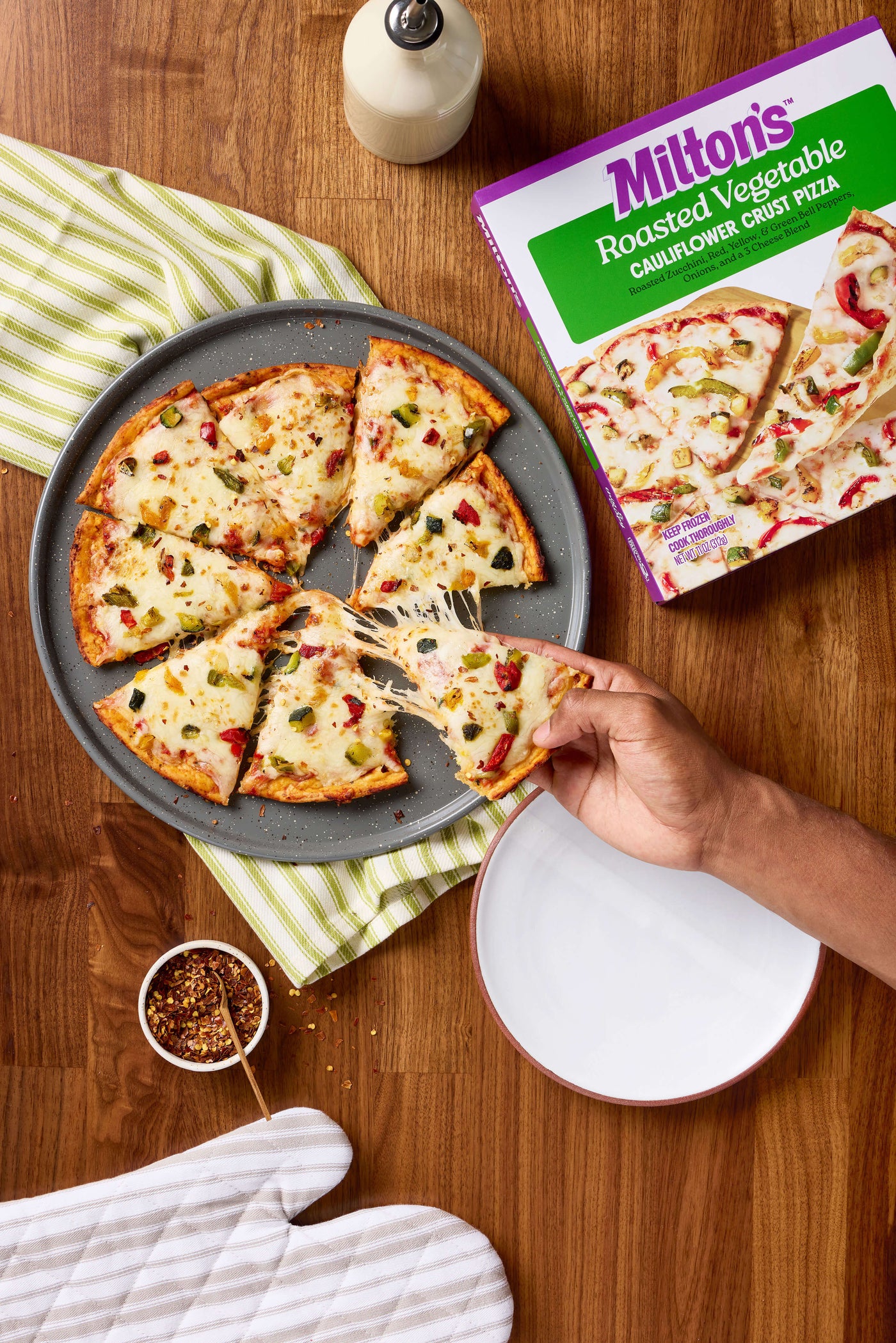 Milton’s Cauliflower Pizza 2 Pack at Costco | Eat Milton's